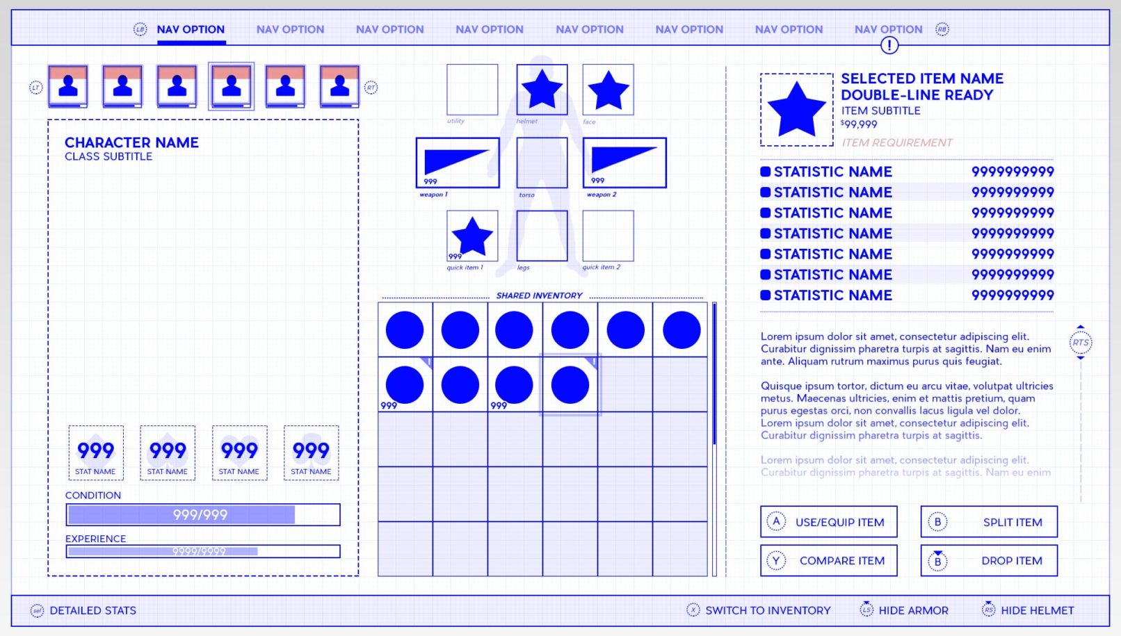 Game UI Wireframing Do's and Don'ts: Beginner Edition